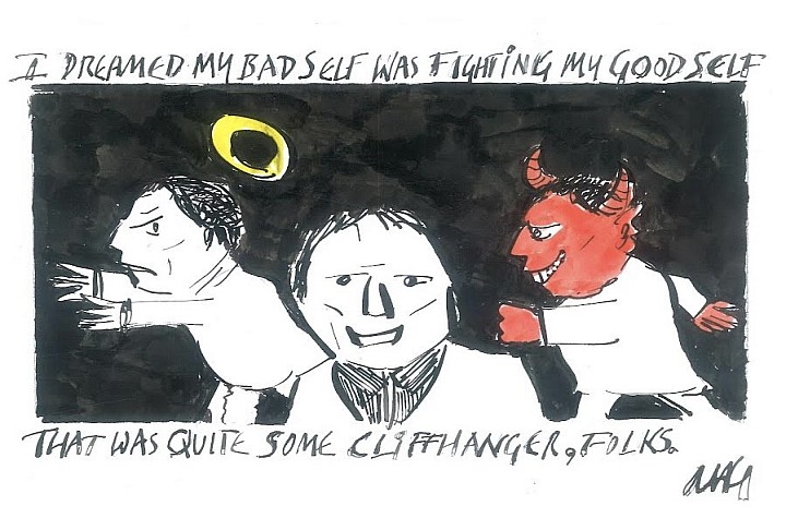 A Cartoon By Anthony Haden-Guest