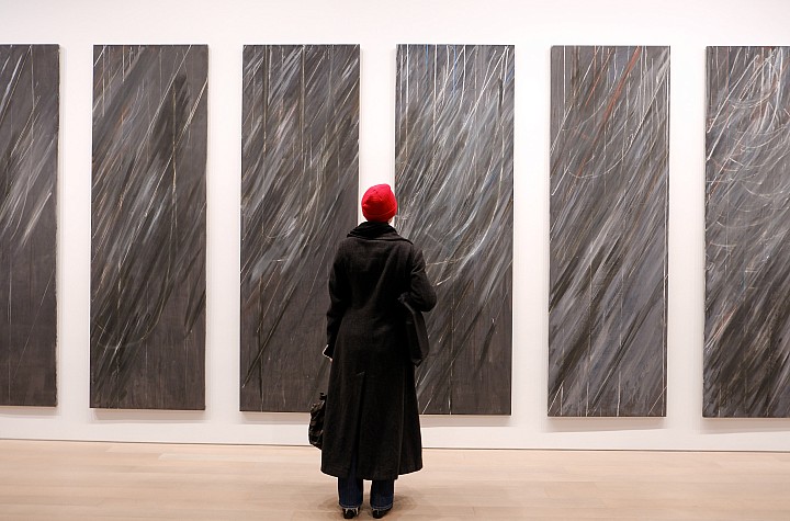 Cy Twombly's Sublime Scrawl at Gagosian